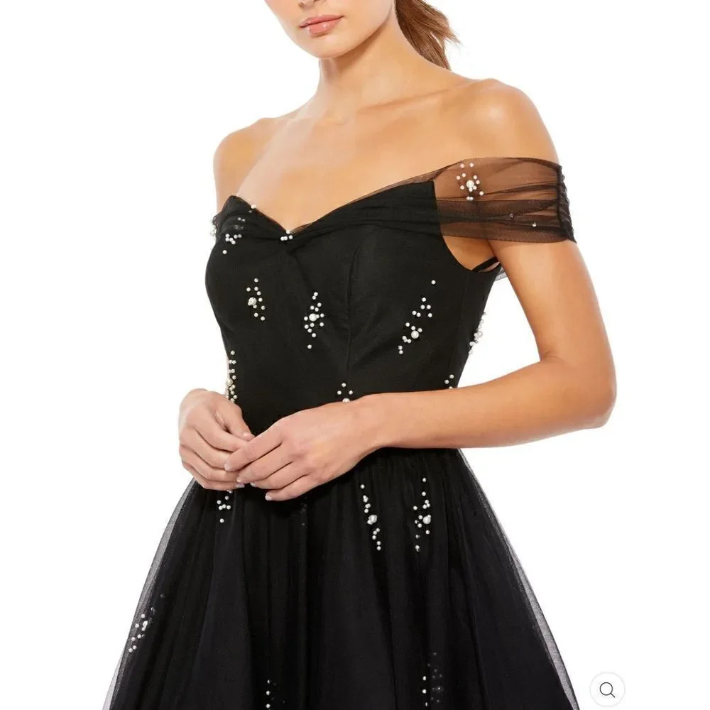 Mac Duggal | Dresses | Mac Duggal 26498womens Off The Shoulder ...